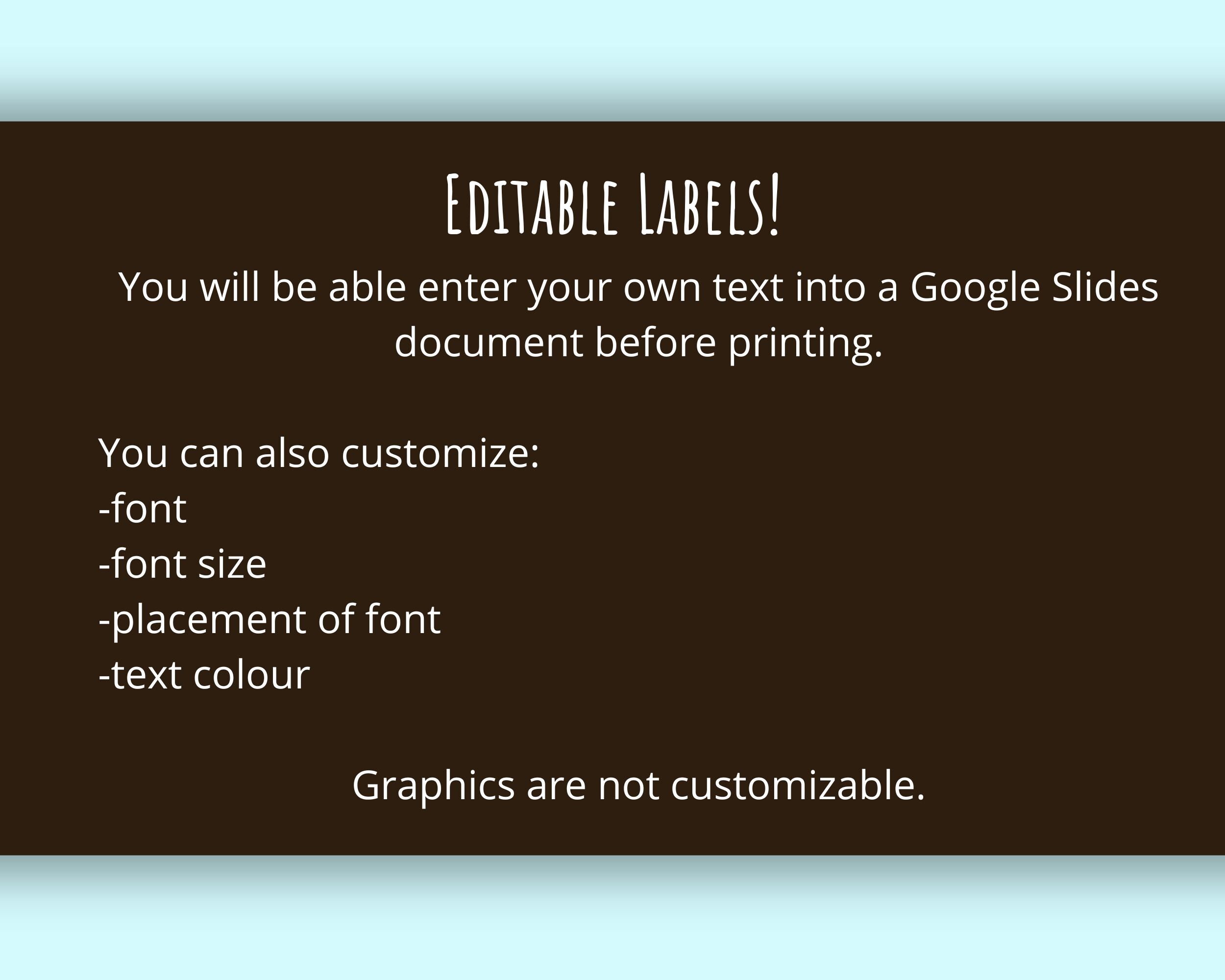 Nautical Classroom Labels Blue | Printable and Editable | Desk Name ...