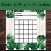 Printable Incentive Chart | Plant Theme - Etsy