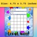 Printable Incentive Chart | Blue Stars - Etsy