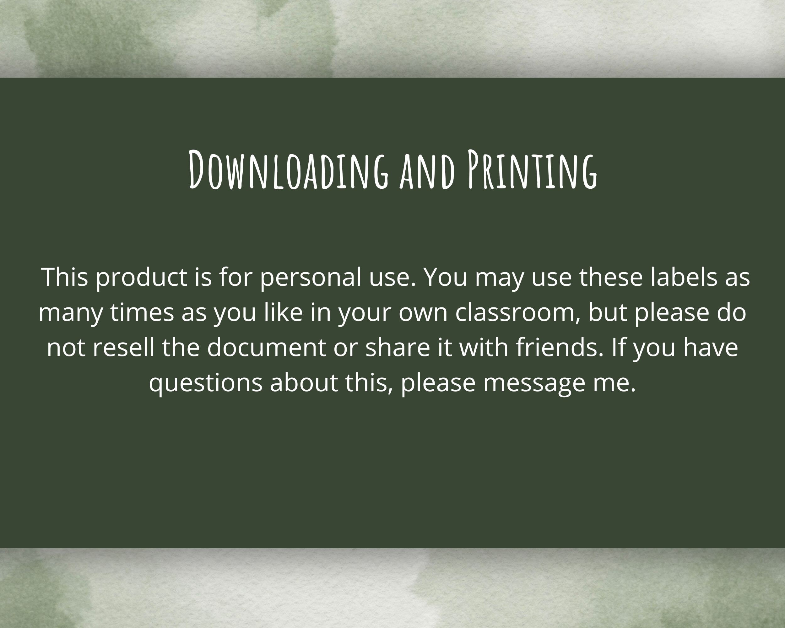 Plant-themed Classroom Labels | Editable & Printable | Desk Name Tags ...