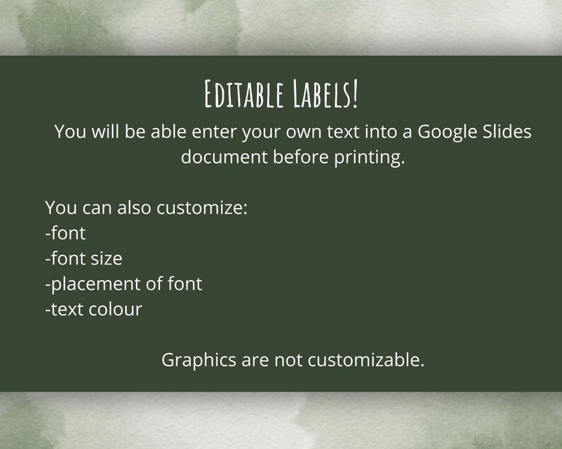 Plant-themed Classroom Labels | Editable & Printable | Desk Name Tags ...