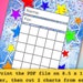 Printable Incentive Chart | Blue Stars - Etsy