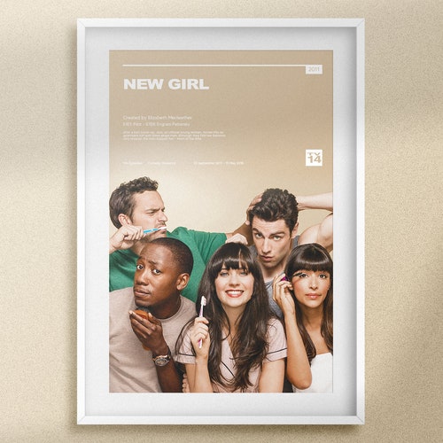 Poster New Girl Loft - Etsy