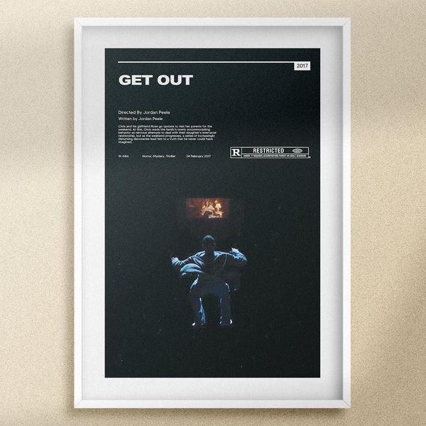 Get Out Movie Poster - Etsy