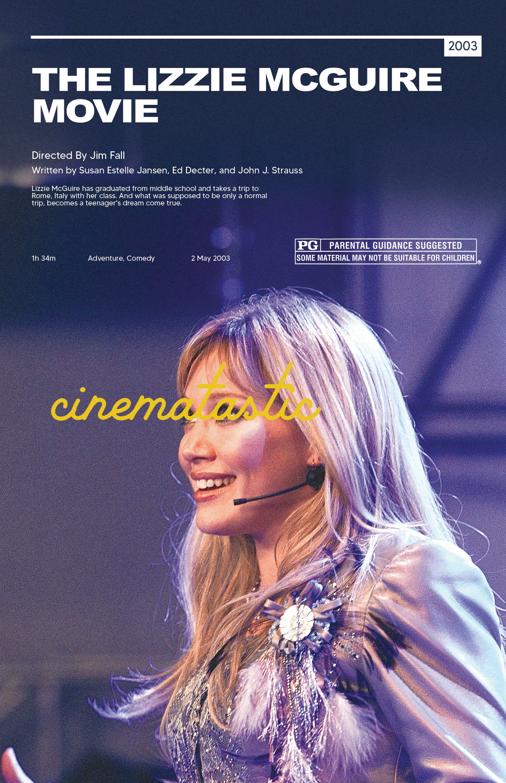 The Lizzie Mcguire Movie Poster