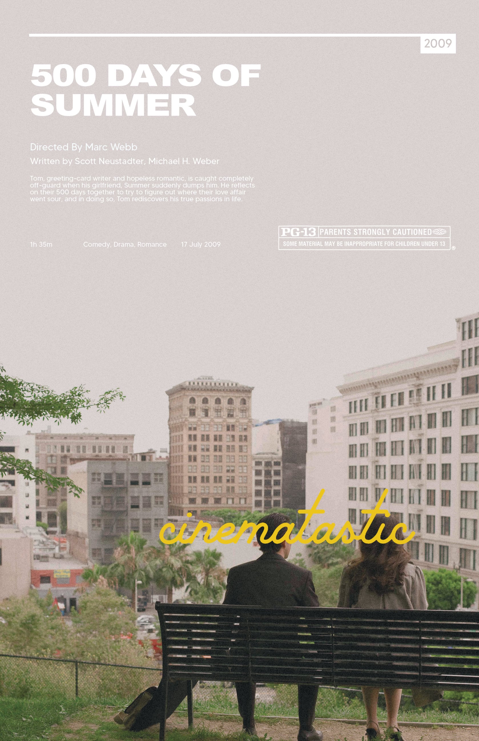 500 Days Of Summer Bench Wallpaper