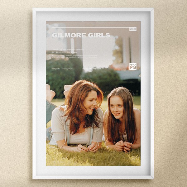 Gilmore Girl Poster - Etsy