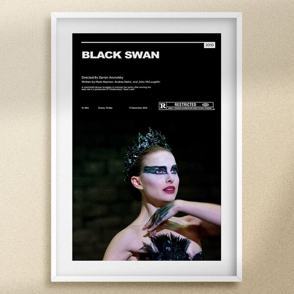 Black Swan Poster - Etsy