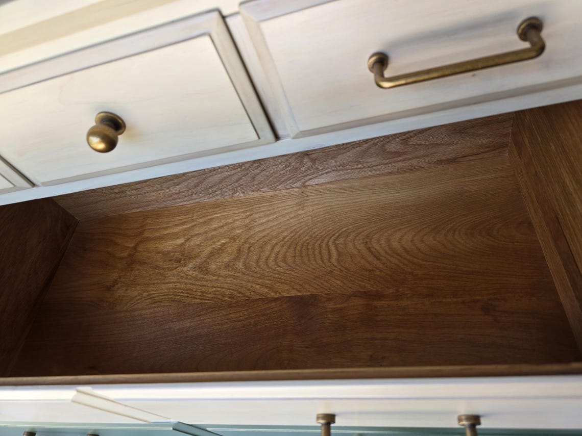 Refinished Solid Maple 7 Dovetailed Vintage Chest on Chest/dresser - Etsy