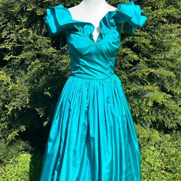 Teal Prom Dresses - Etsy