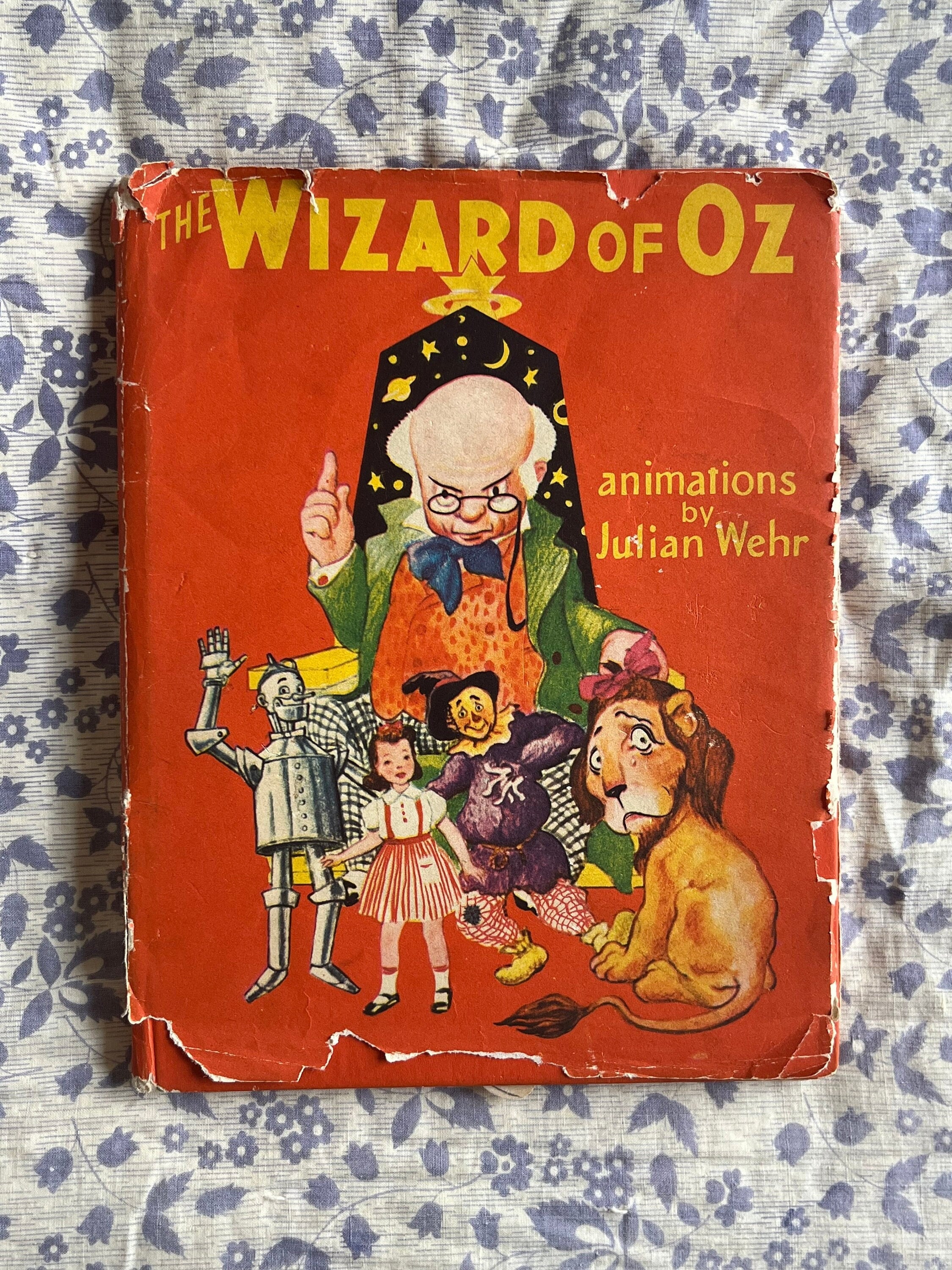 1940s the Wizard of Oz Book With Animations by Julian Wehr 1944 - Etsy