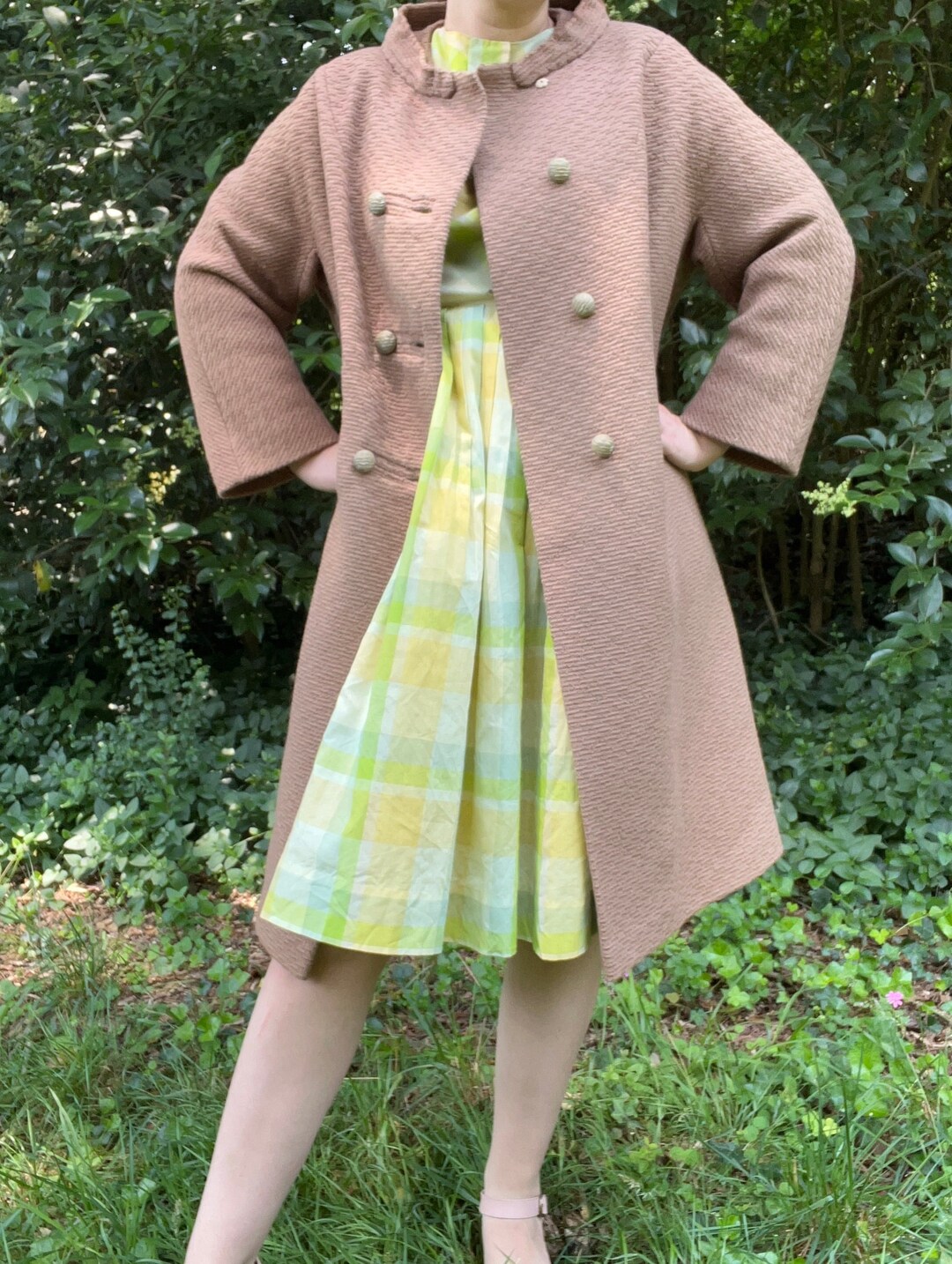 1960s Brown Swing Coat | Stevens Hockanum Montera - Etsy