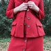 1970s Red Suit by Alex Garay Ltd. | 70s Dress With Matching Blazer - Etsy