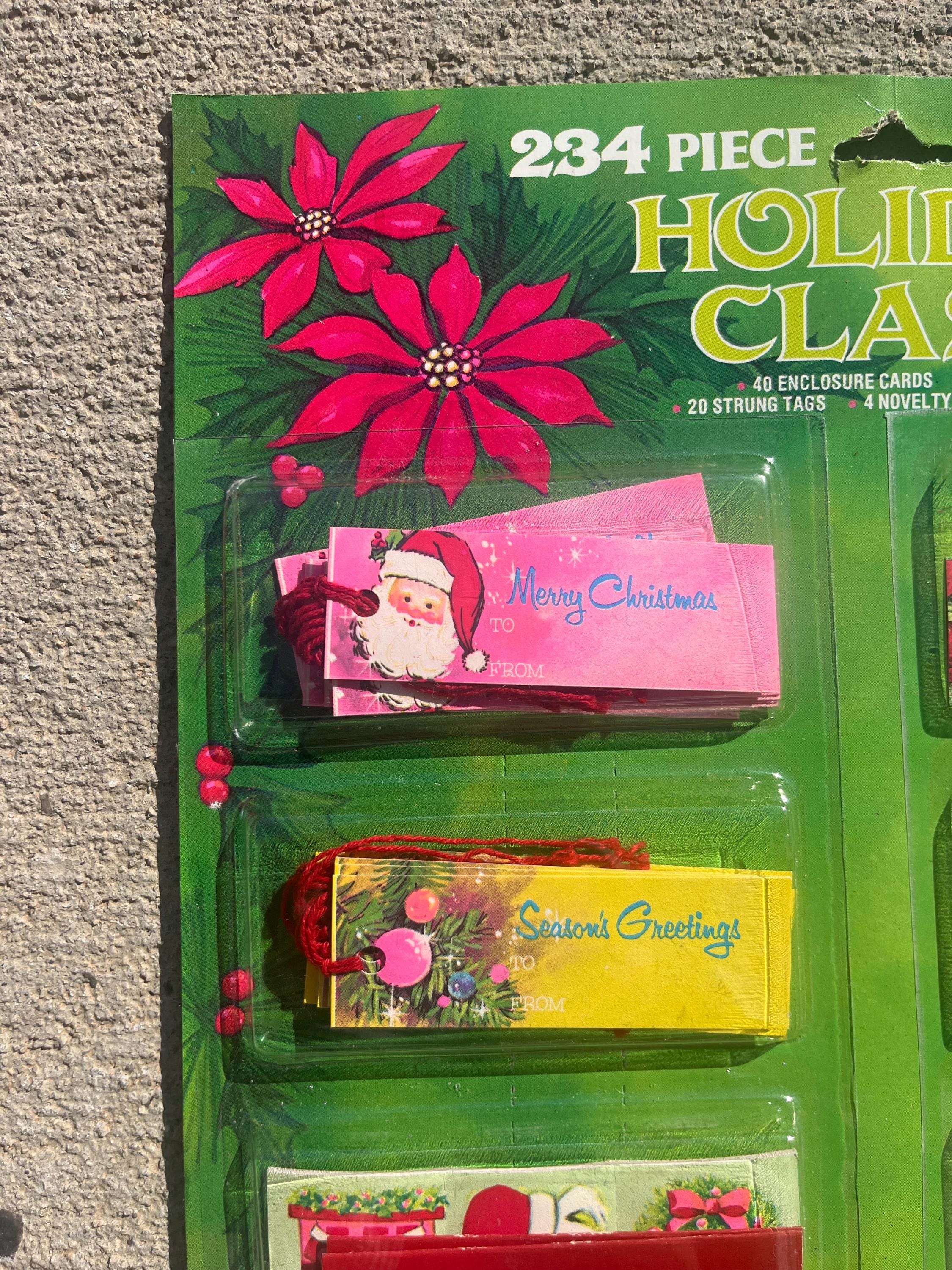 1960s Christmas Gift Tags Retro Holiday Classics Vintage Present ...