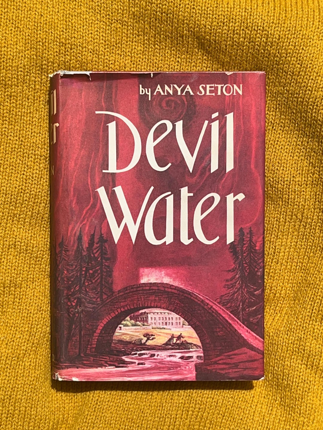 1962 Devil Water by Anya Seton | 60s Historical Fiction Novel | Vintage ...