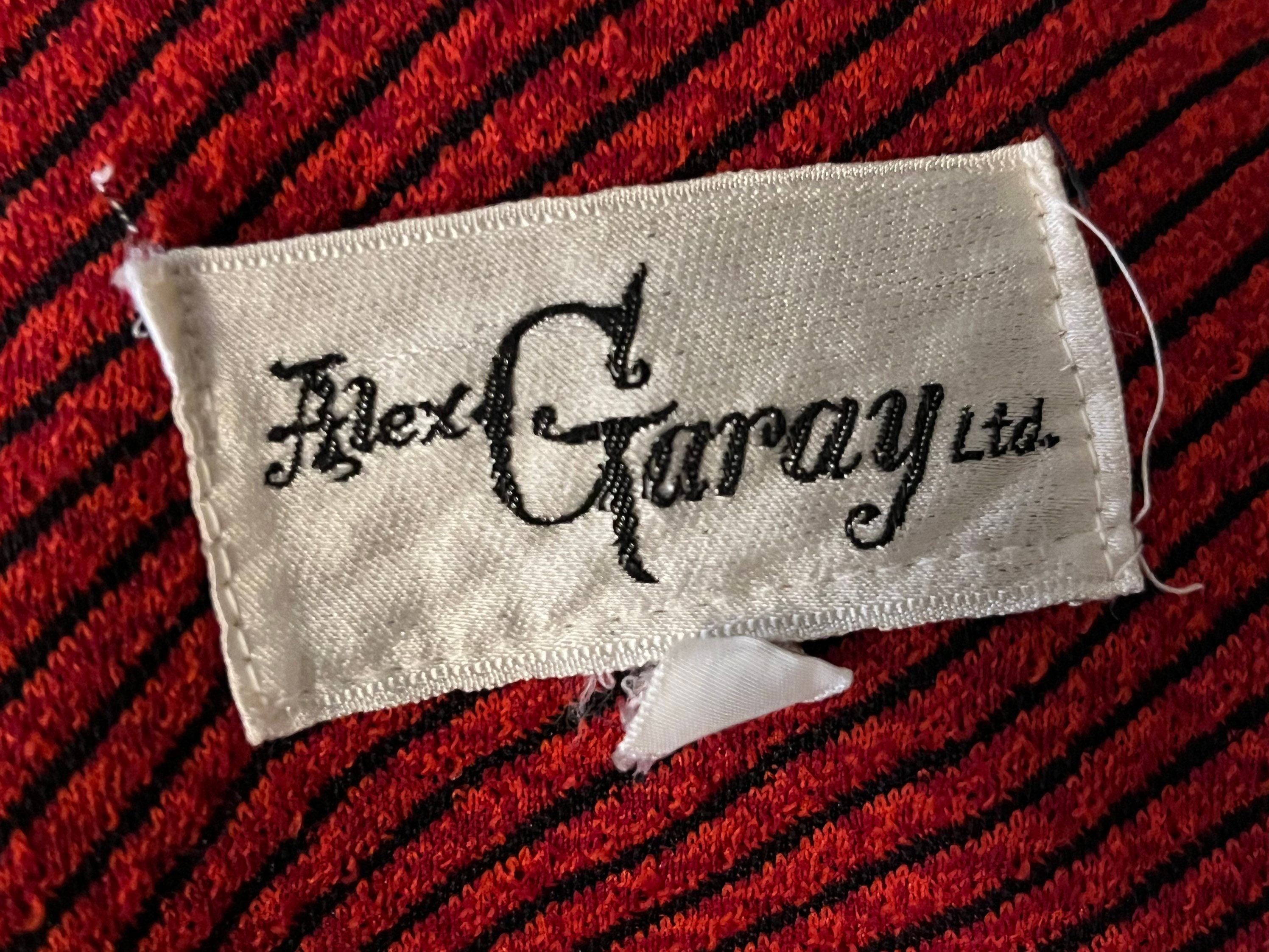 1970s Red Suit by Alex Garay Ltd. 70s Dress With Matching Blazer - Etsy