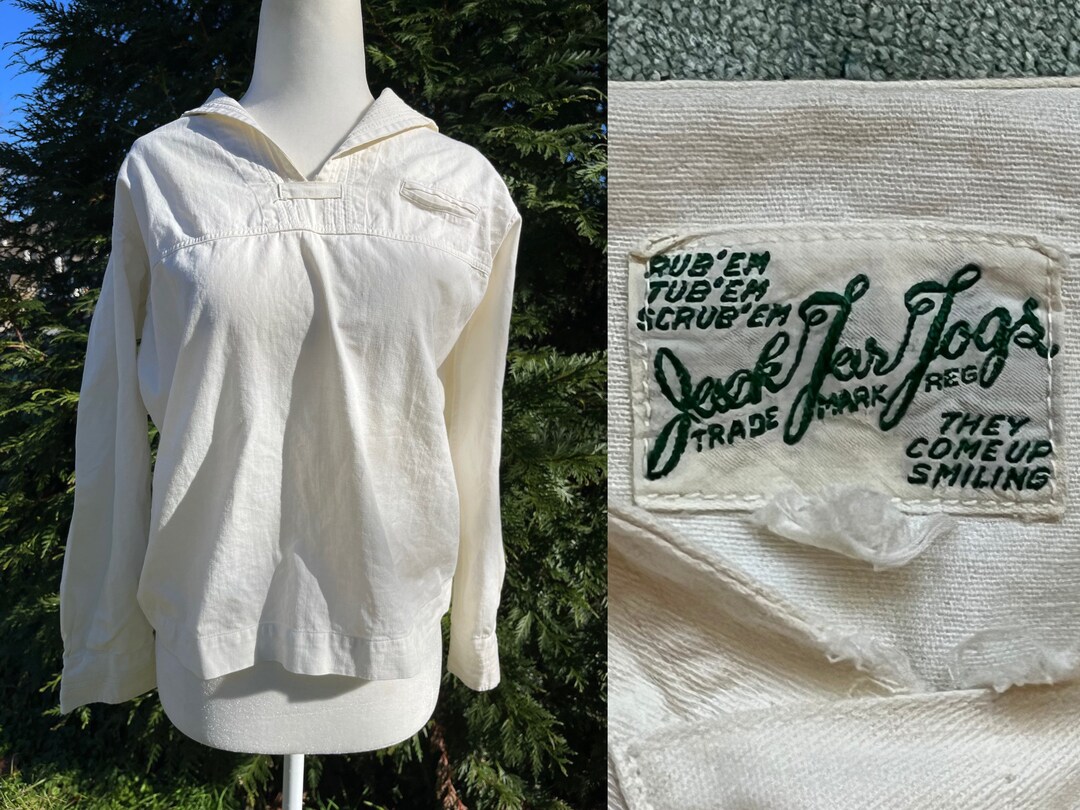 Antique 1920s Middy Blouse by Jack Tar Togs 20s Sailor Shirt - Etsy