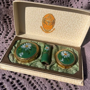 Antique 1920s Makeup Set by Reich-ash / Deere | Powder, Rouge / Blush ...