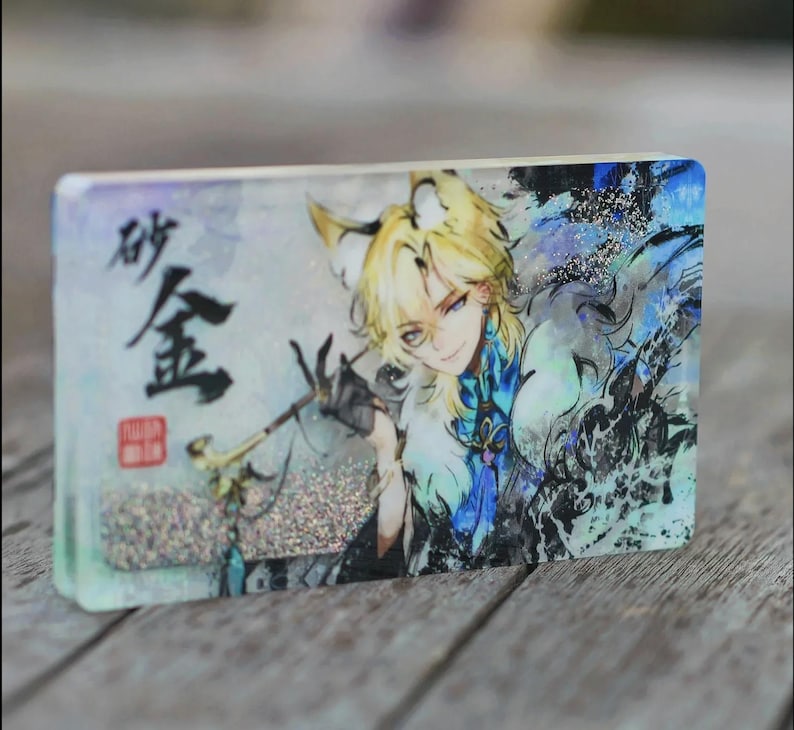 Foxian Aventurine Quick Sand Acrylic Standee Honkai: Star Rail HSR Fan ...