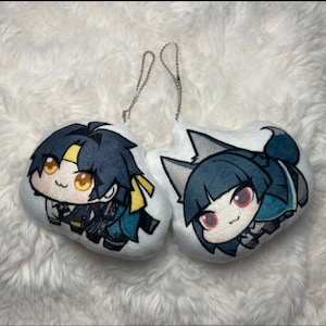 Zzzero Doro Fan Made Plush Velvet Squeaky Charm Harumasa Abasa Miyabi ...