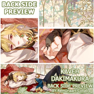 Kaveh Body Pillow Dakimakura Male Daki Sumeru Architect Genshin Impact ...