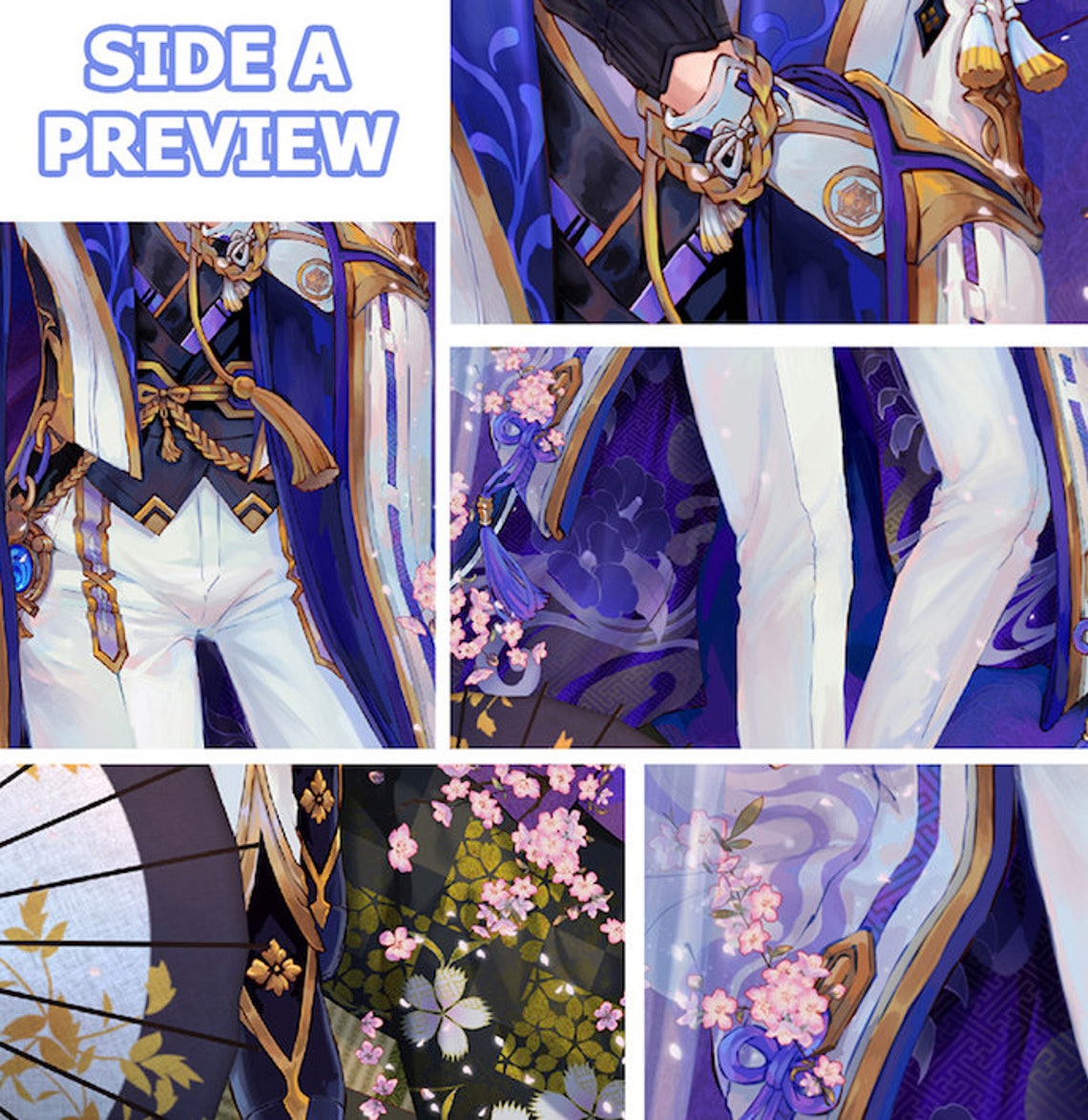 Ayato Body Pillow Cover Genshin Impact Fan Art NSFW - Etsy Australia