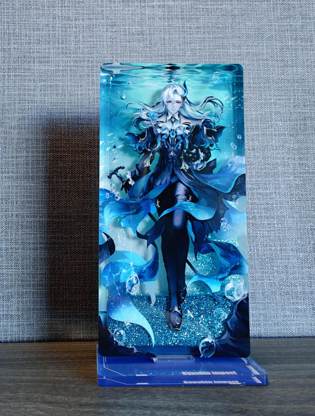 Neuvilette Quick Sand Acrylic Standee Genshin Impact Fan Art Legit ...