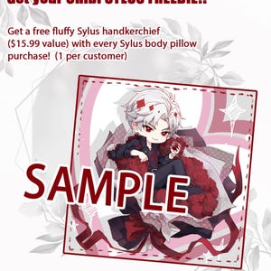 Sylus Body Pillow Abysm Sovereign Dragon Sylus Dakimakura Love and Deep ...