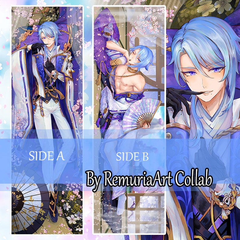 Ayato Body Pillow Cover Genshin Impact Fan Art NSFW - Etsy Australia