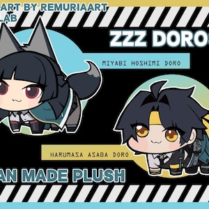 Hoshimi Miyabi Plush - Etsy