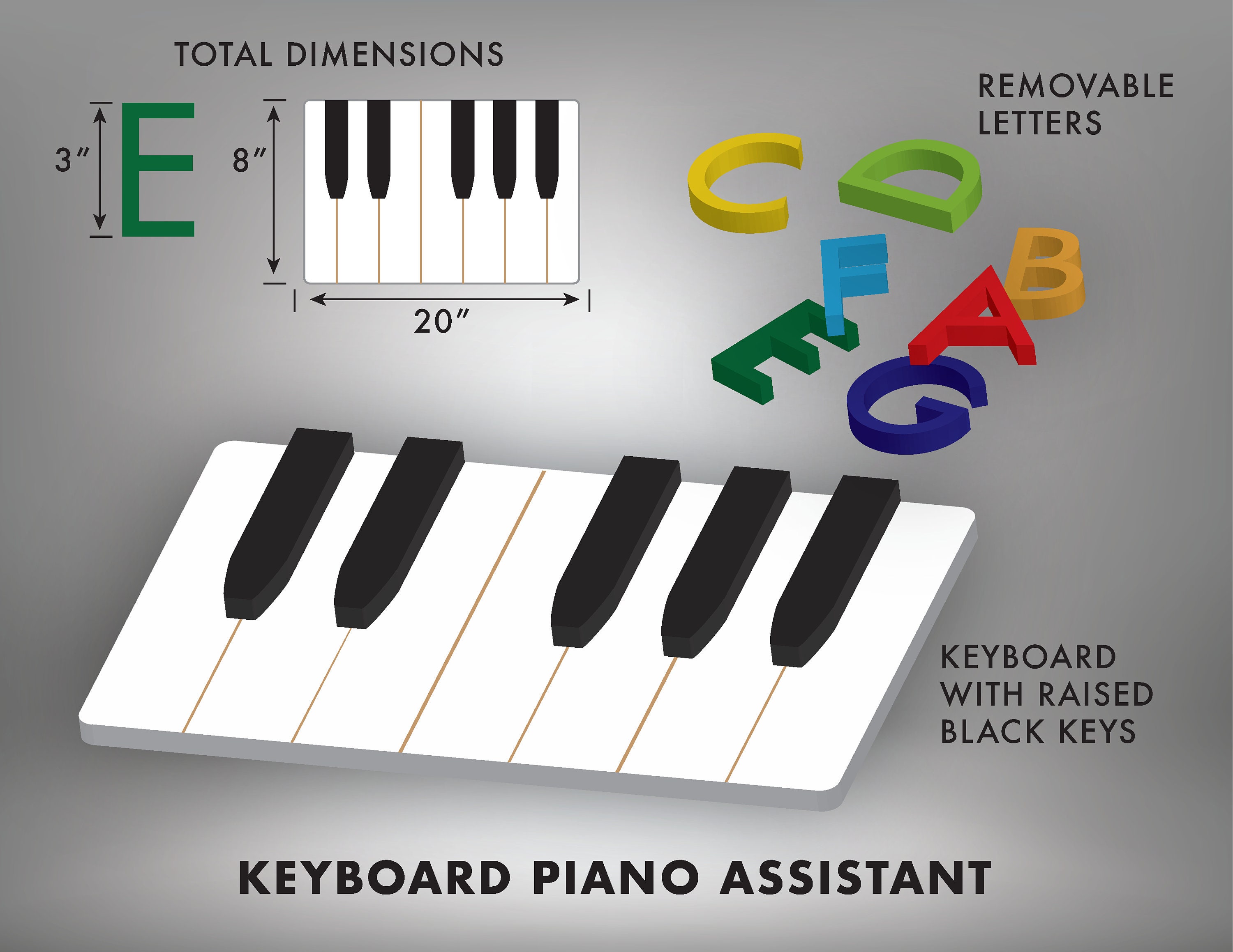 Presto's Piano Keyboard Assistant - Etsy
