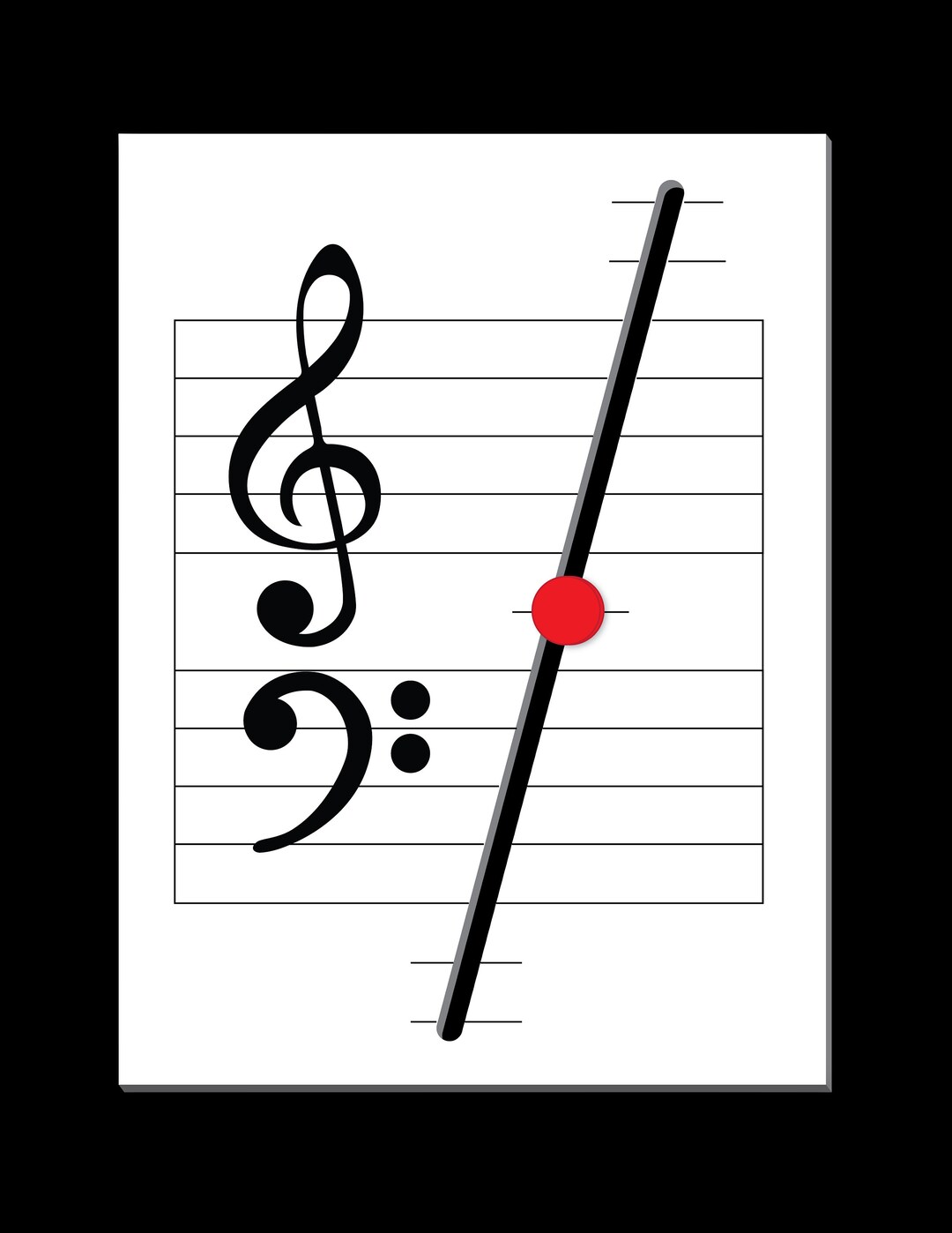 Presto's Grand Staff Assistant - Note Finder - Etsy