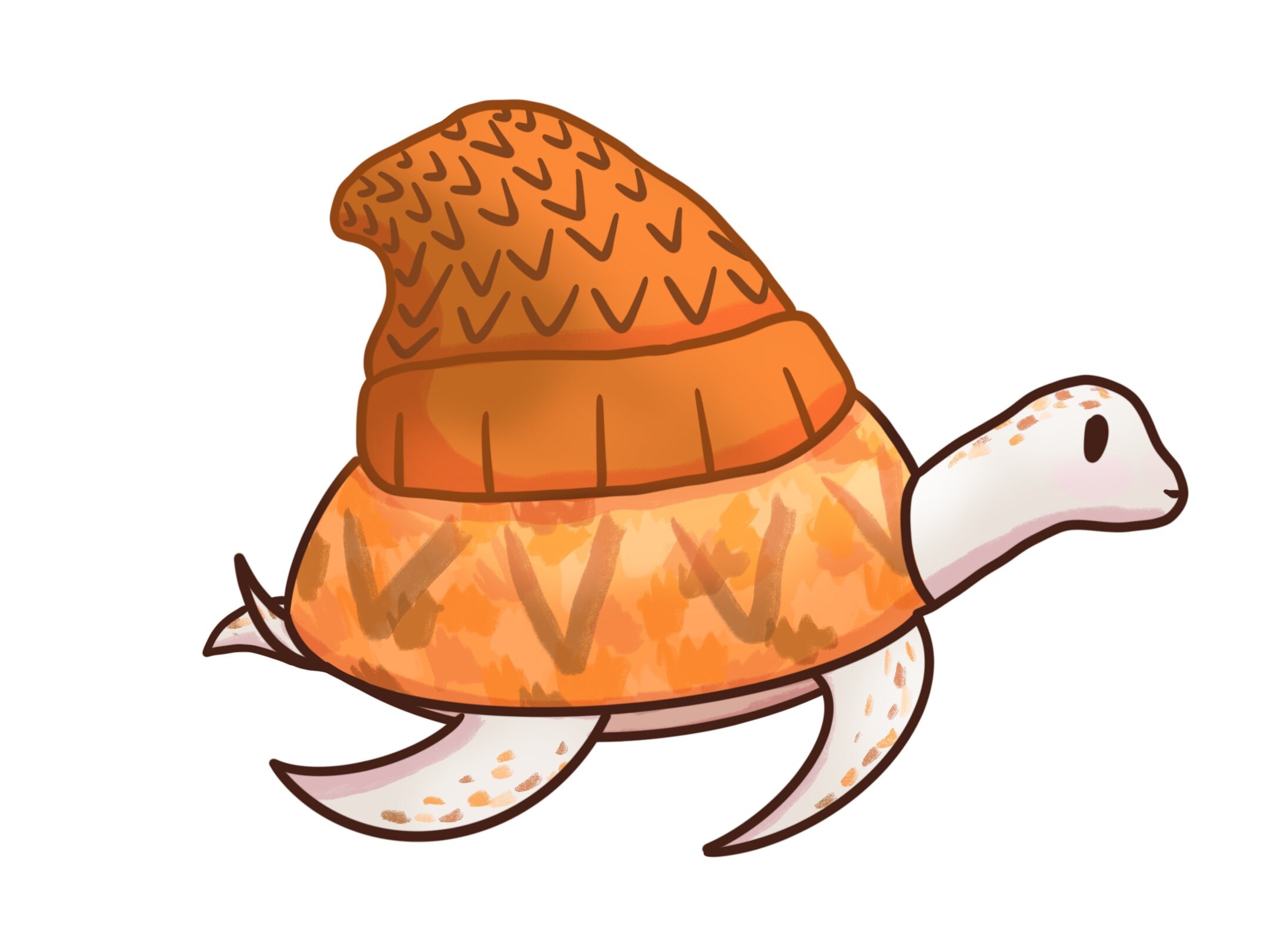 Turtles in Hats Set of 6 Vinyl Stickers - Etsy Canada