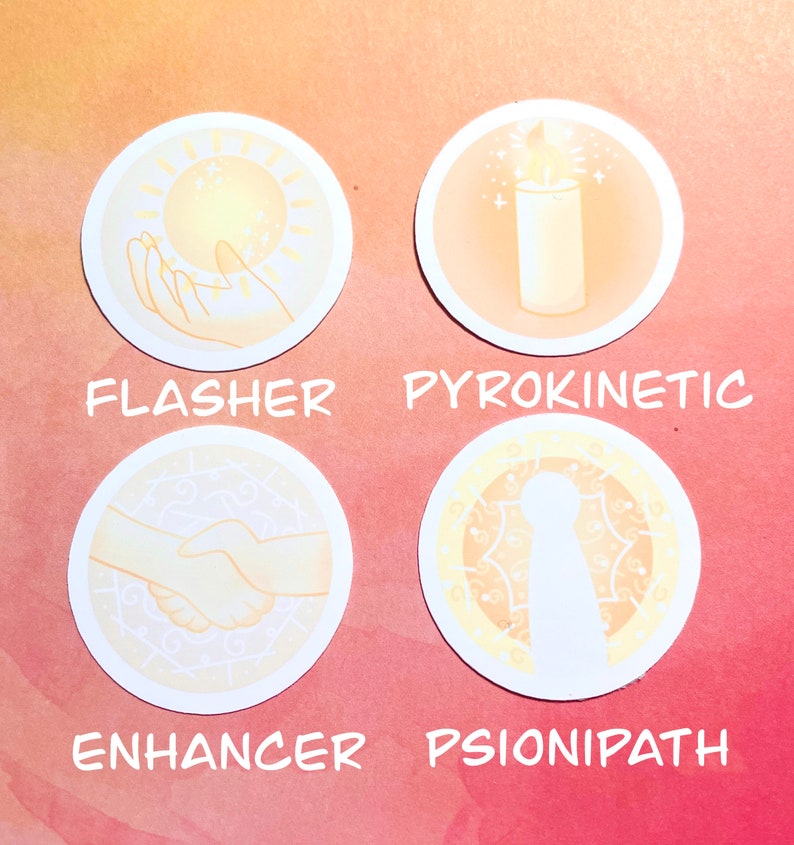 Kotlc Abilities Vinyl Stickers Set of 20 - Etsy Australia