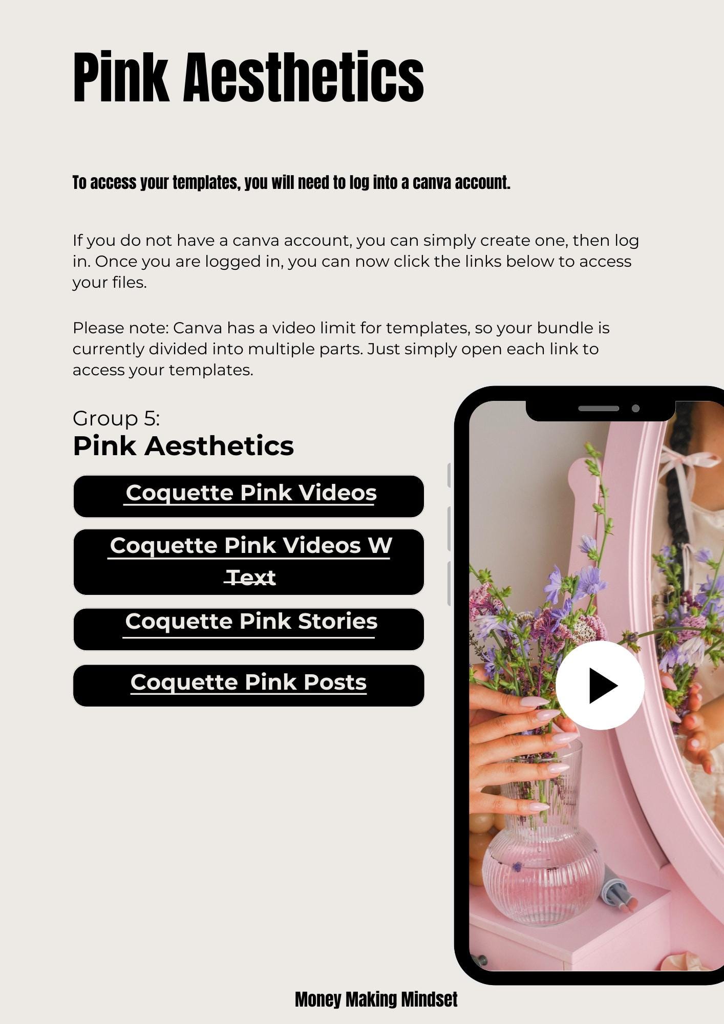 8000+ Faceless Aesthetic Luxury Beach Pink Melanin Home Travel Reels - Etsy