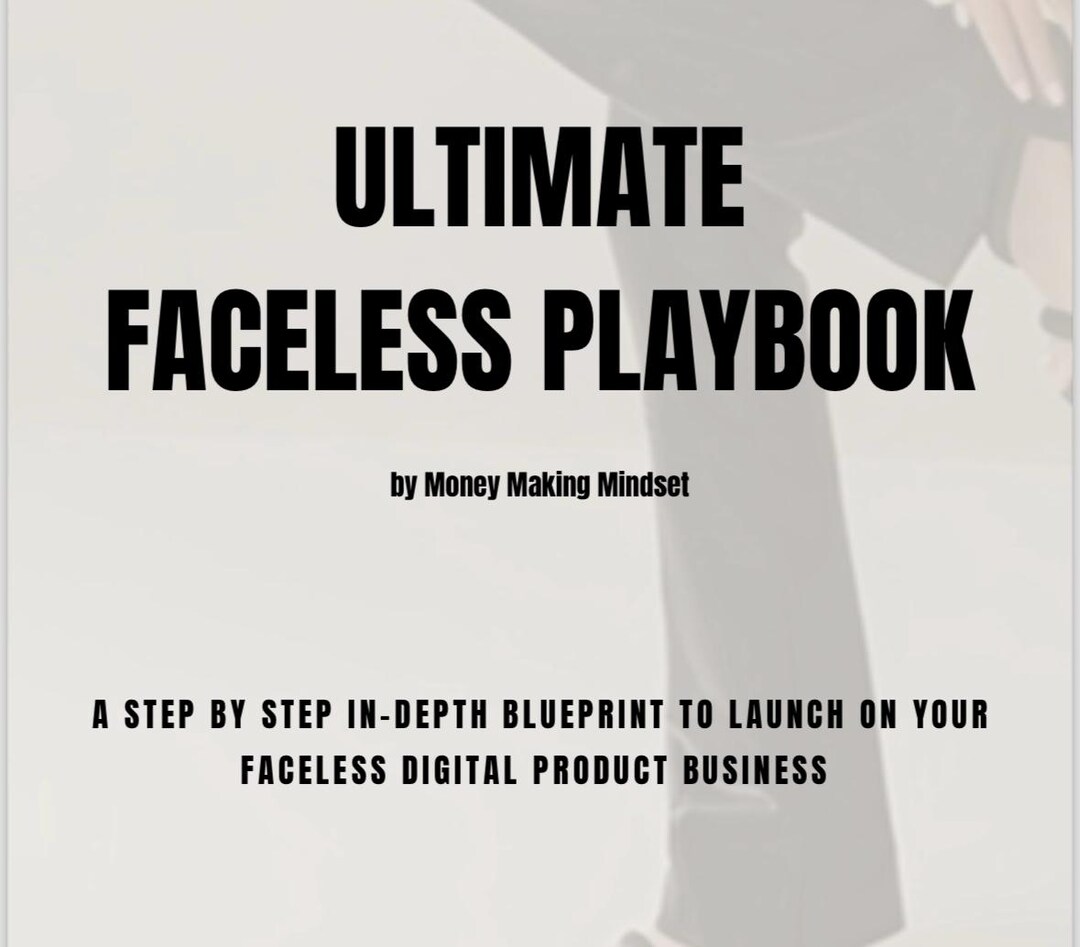 Faceless Marketing ULTIMATE Guide - Etsy