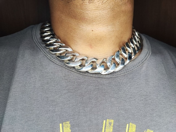 25 inch silver chain store