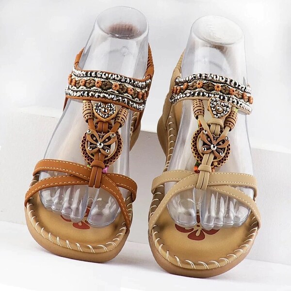 Gypsy Sandals - Etsy