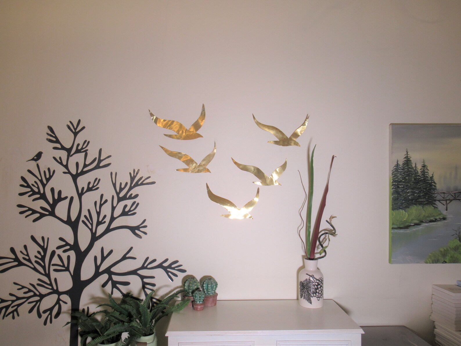 Brass Bird Wall Art Metal Bird Wall Art Metal Bird - Etsy
