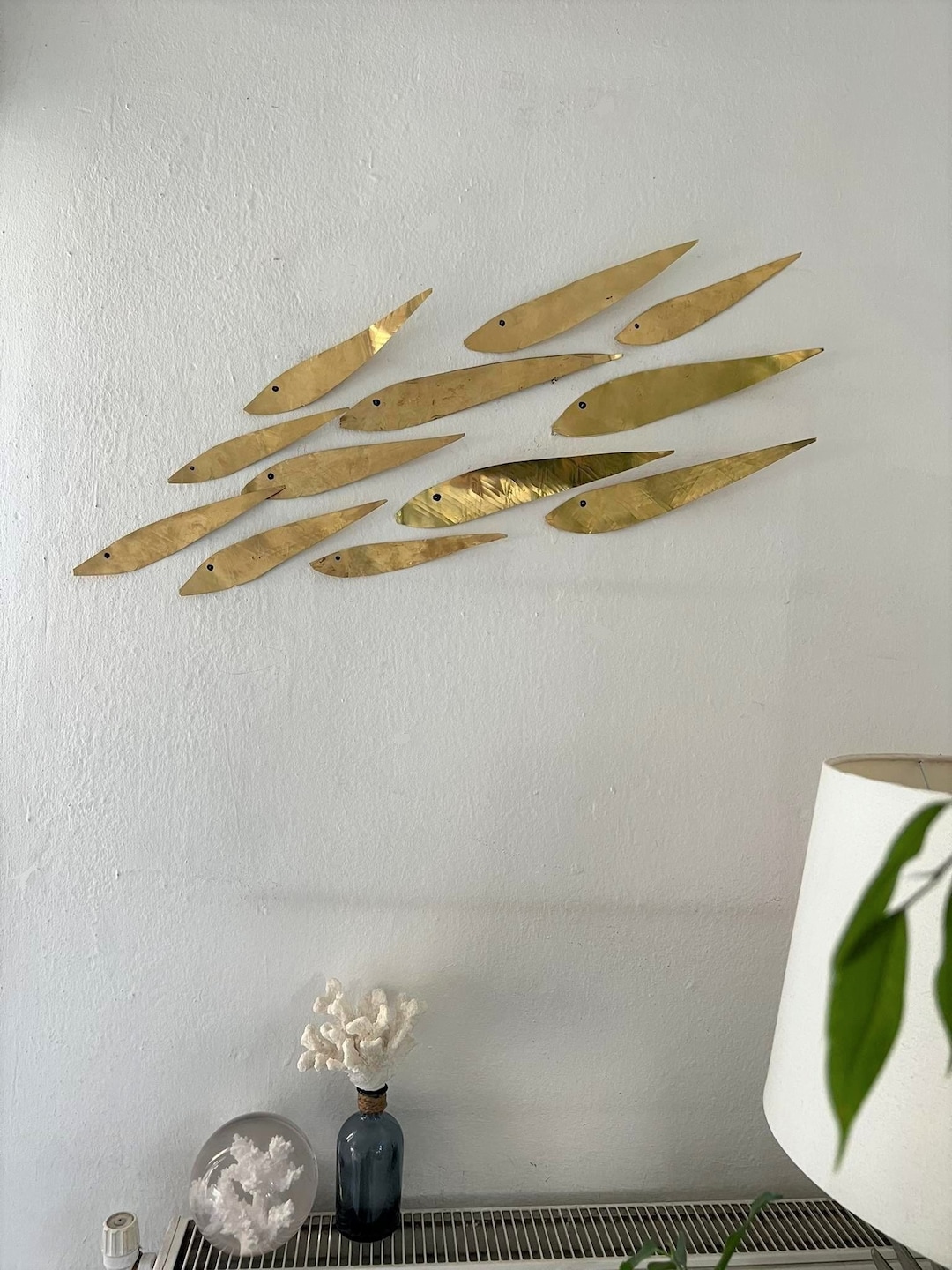 Brass Wall Art, 8th Anniversary Gift, Brass Wall Hanging, 3rd ...