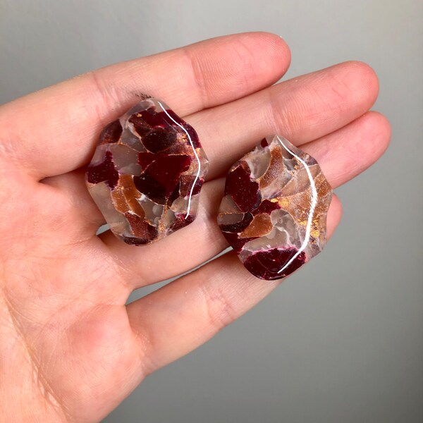 Polymer Clay Stone - Etsy