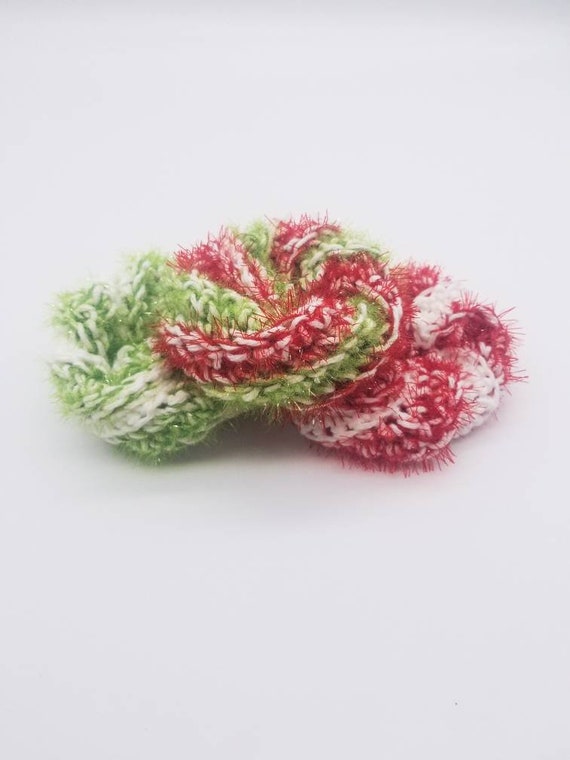 Holiday Dish Scrubber Reusable Kitchen Sponge Christmas | Etsy