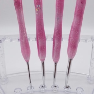 Black to Pink Color Changing Glitter Crochet Hook - Etsy