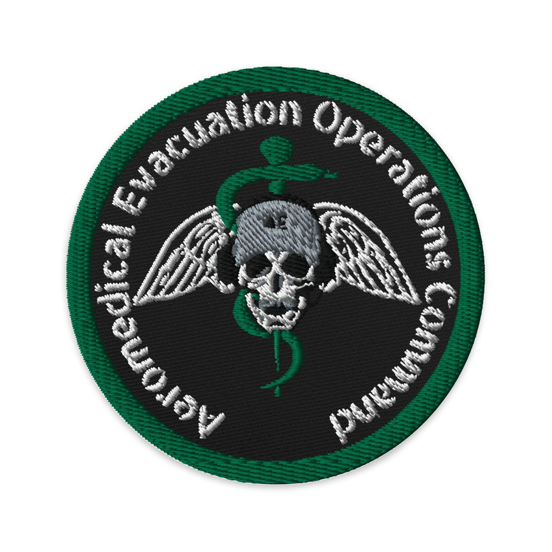 Iron-on Aeromedical Evacuation Operations Command Patch - Etsy