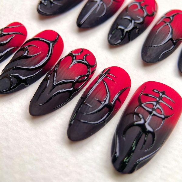Press on Nail Tribal - Etsy UK