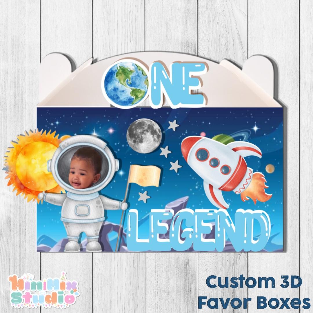 Custom Treat Boxes, 3D Favor Boxes - Etsy