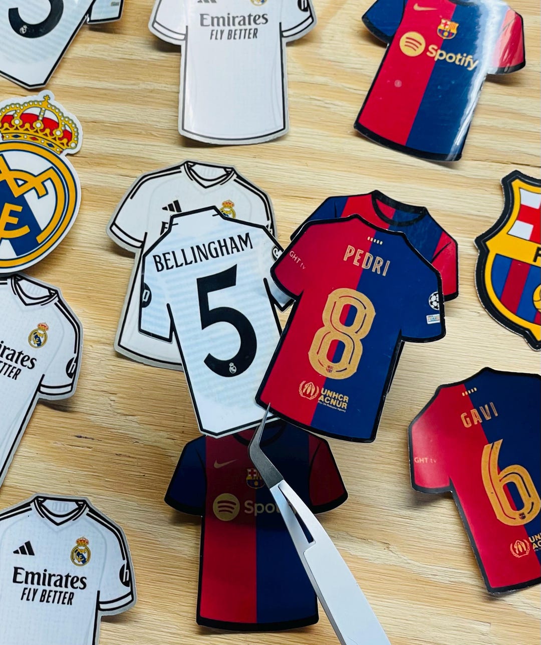 Jersey Stickers / Soccer Decal / Football Stickers/ Champions League - Etsy