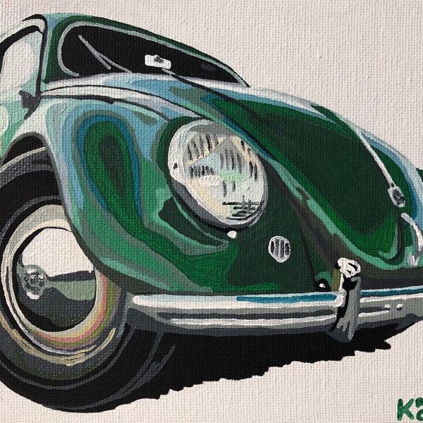 Volkswagen Painting - Etsy