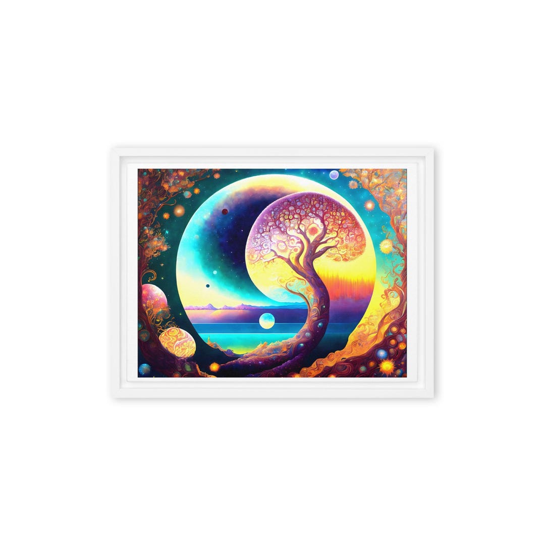 The Tree of Life: A Symbol of Harmony and Balance Yin and Yang in Fine ...