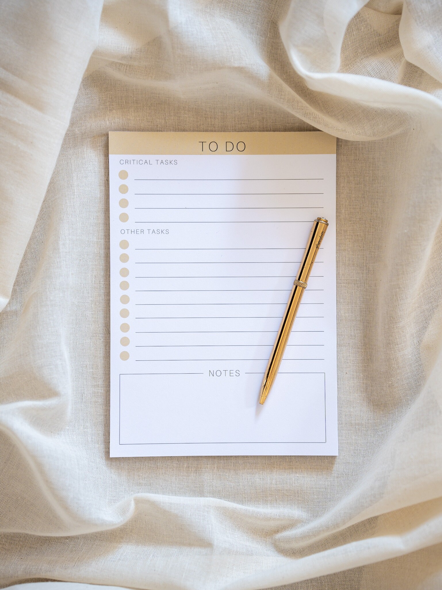 A5 Simplistic TO DO List Daily Planner Critical Task Planner Task Lists ...